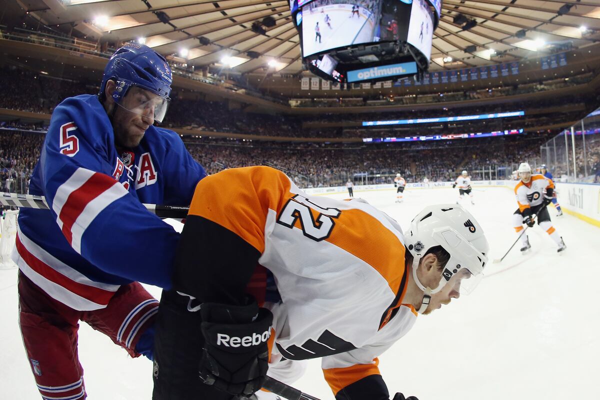 New York Rangers' Best Hits in 2014 NHL Playoffs So Far | News, Scores ...