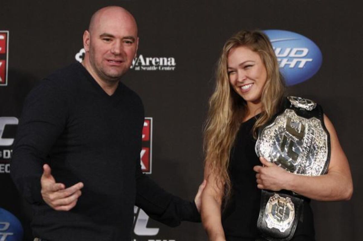 Dana White Says Ronda Rousey Beat Up Two Huge Men so Badly They Filed ...