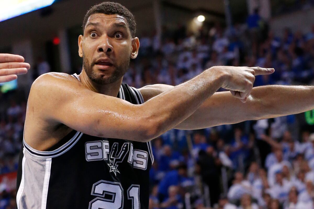 Spurs' Tim Duncan Trying to Become 2nd Player with at Least 4 NBA ...