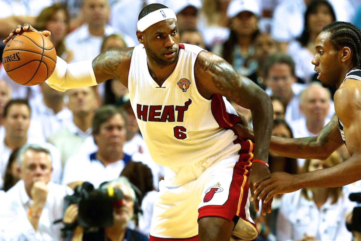 Heat Down but Not Out, Thanks to Game's Best Big Man...LeBron James ...