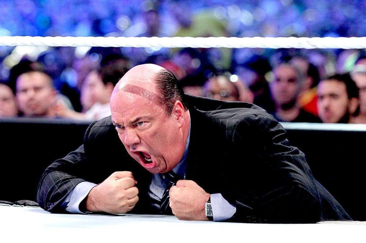 Analyzing Paul Heyman's Mastery of Facial Expressions and Working at ...