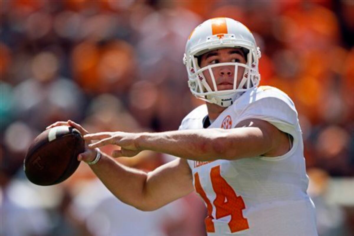 Tennessee Football: Over, Under Stat Projections for Justin Worley in ...