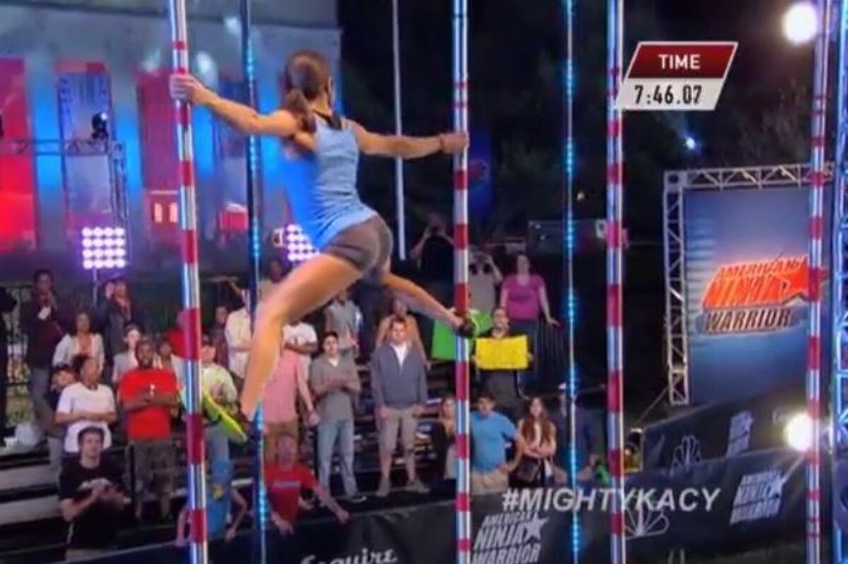 Former NCAA Gymnast Becomes 1st Woman to Finish 'American Ninja Warrior ...