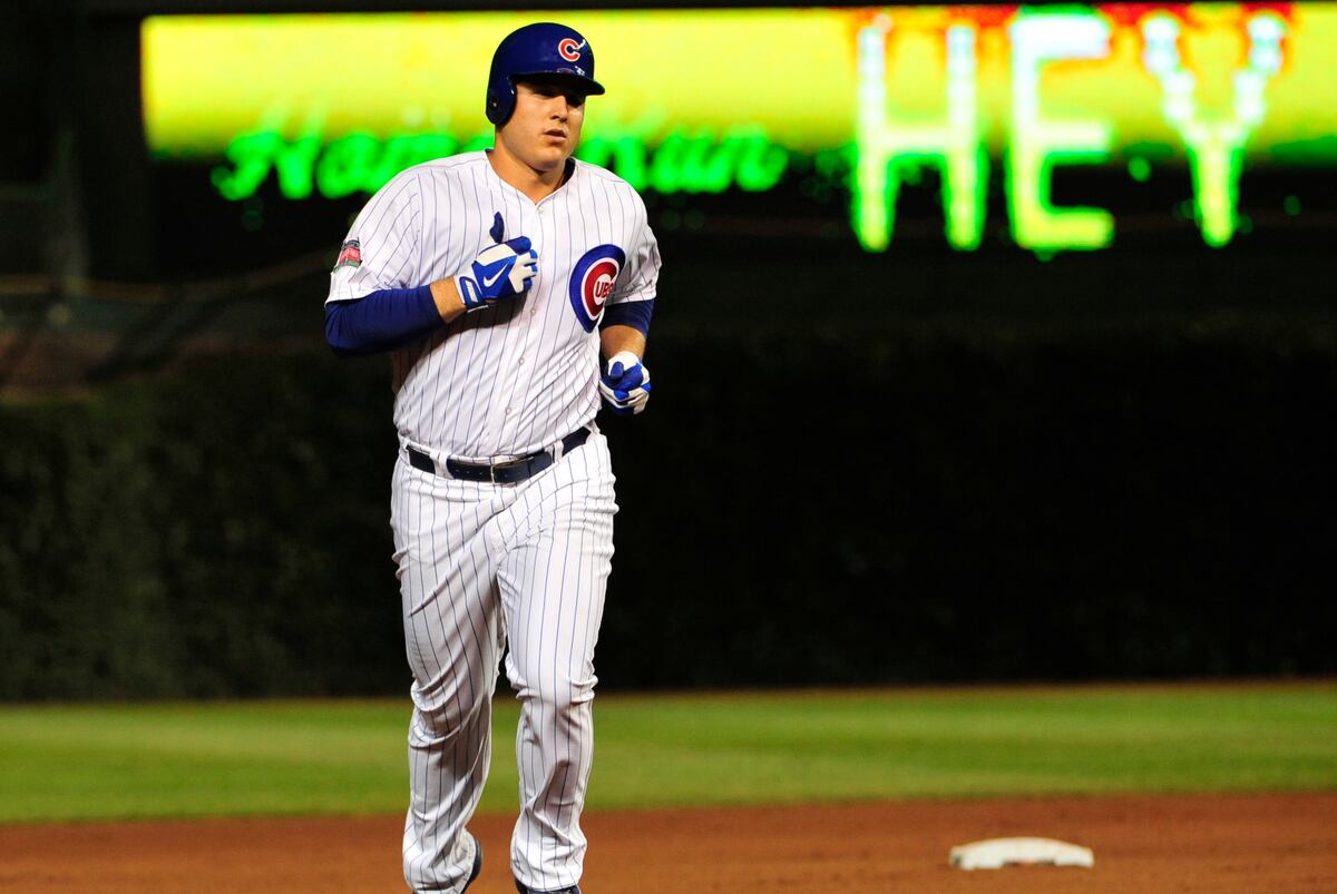 Cubs' Anthony Rizzo 1st in National League to Reach 25 Home Runs | News ...