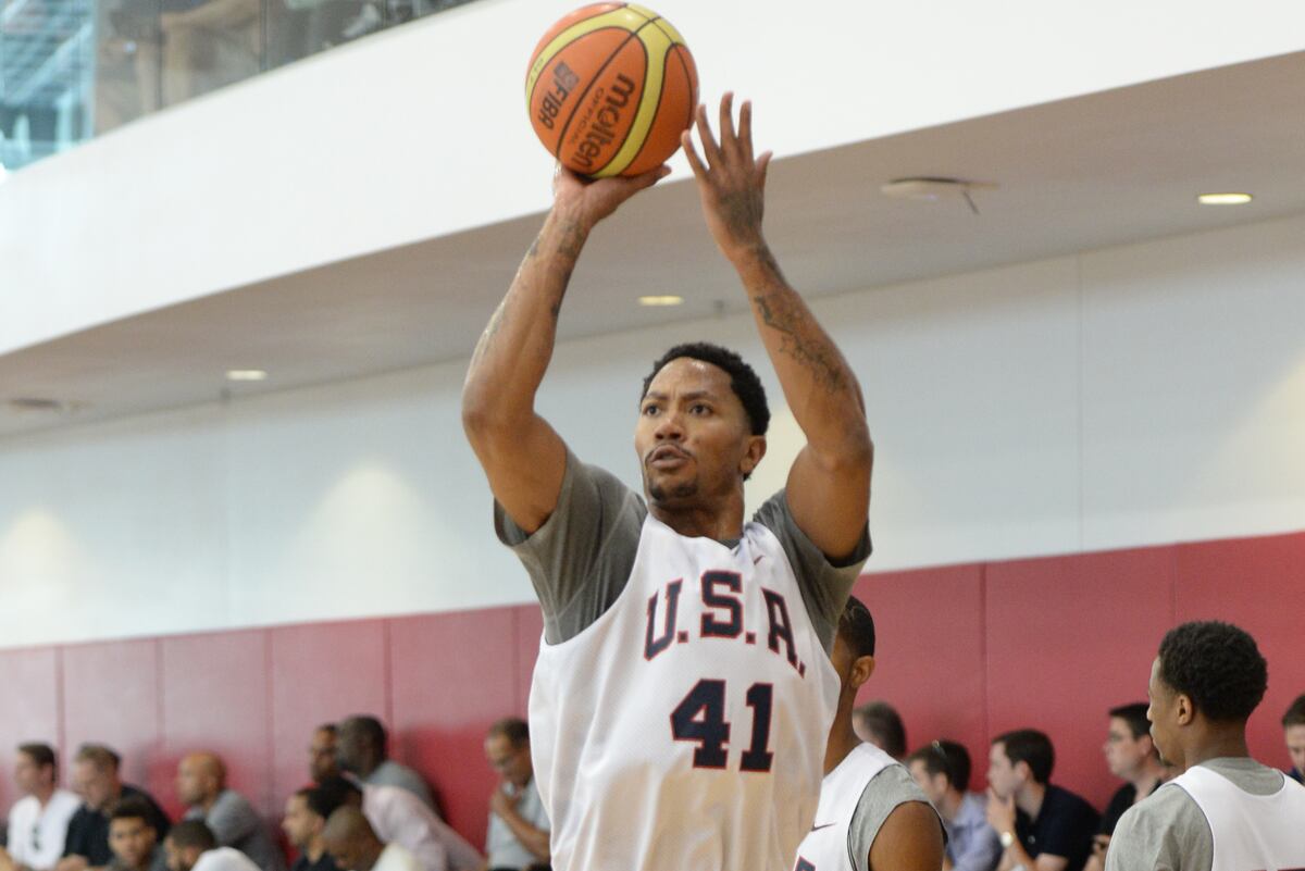 Derrick Rose Smart to Test Health with Team USA Prior to NBA Season ...