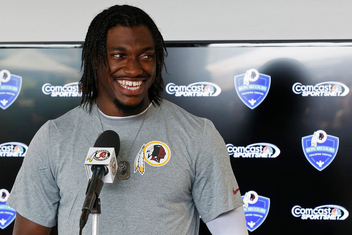 Redskins GM Bruce Allen Comments on Robert Griffin III's Performance in ...