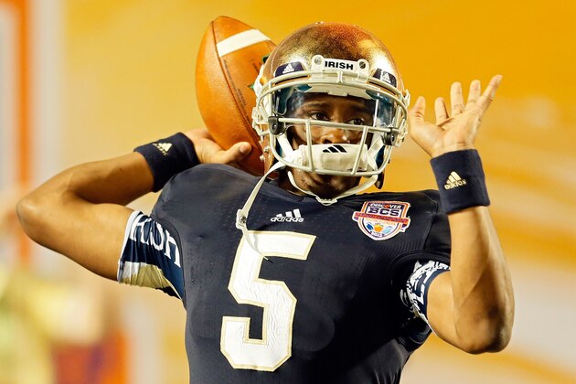 Everett Golson Injury: Updates on Notre Dame Star's Shoulder and Return
