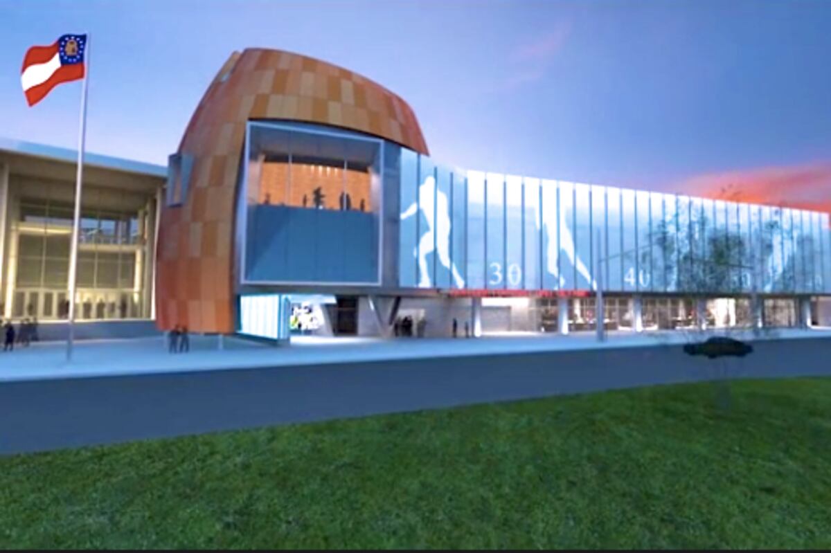 Behind the Scenes of the New College Football Hall of Fame in Atlanta ...