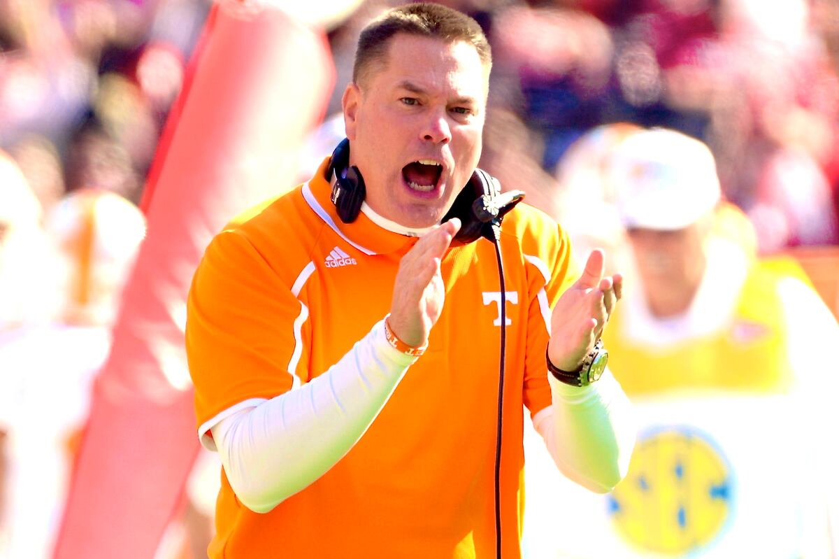 How Butch Jones Is Getting Wiser in Season 2 at Tennessee | News ...