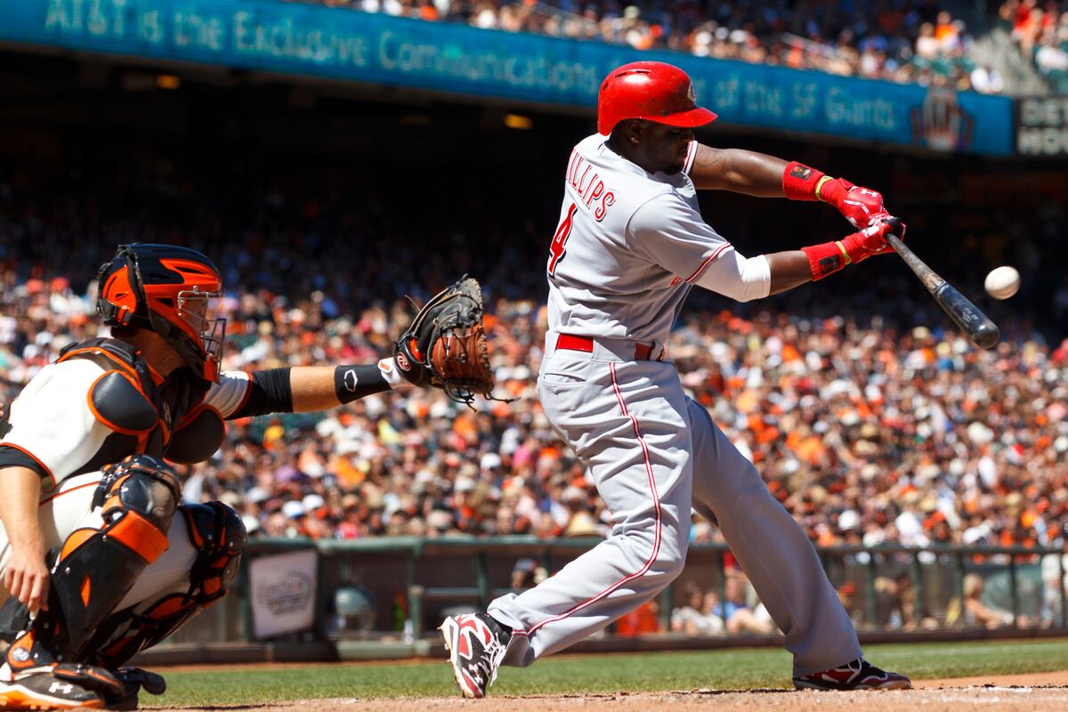 Reds' Brandon Phillips Approaching 1,500 Hits for Career | News, Scores ...
