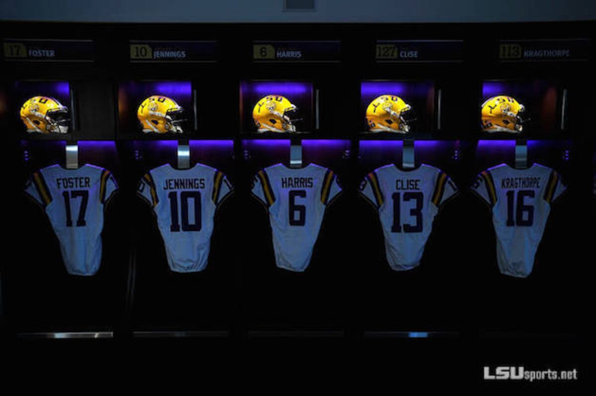 LSU Tigers' Renovations Lead to Impressive New Locker Room | News ...