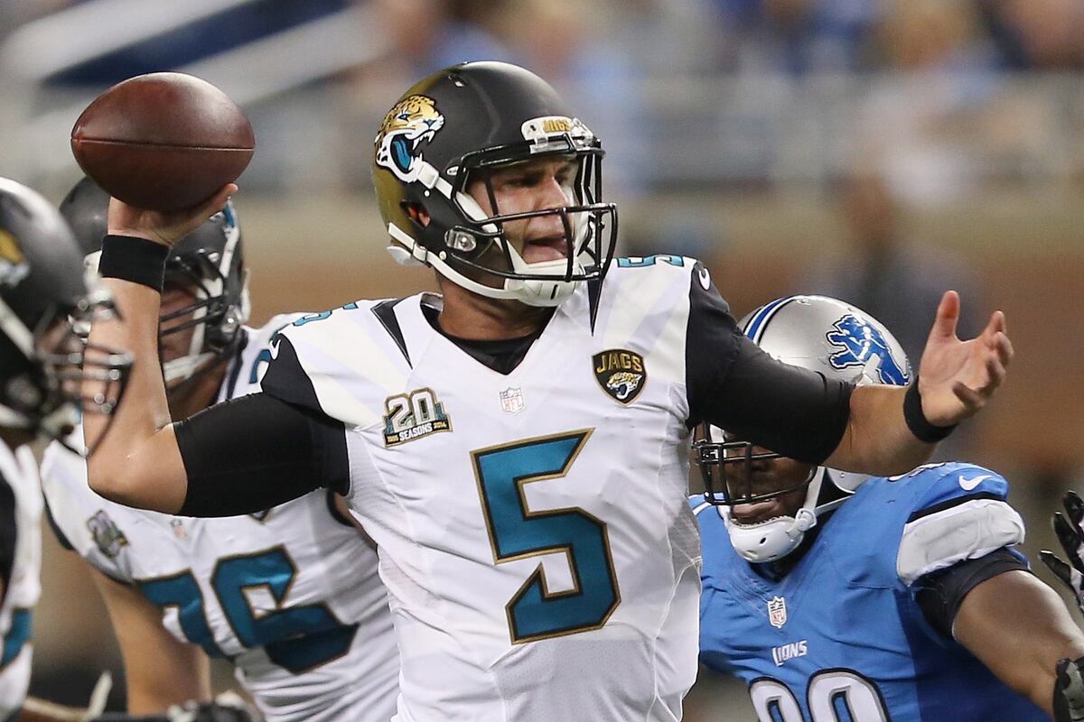 Blake Bortles' Confidence and Poise Prove the Jaguars Rookie QB Is the ...