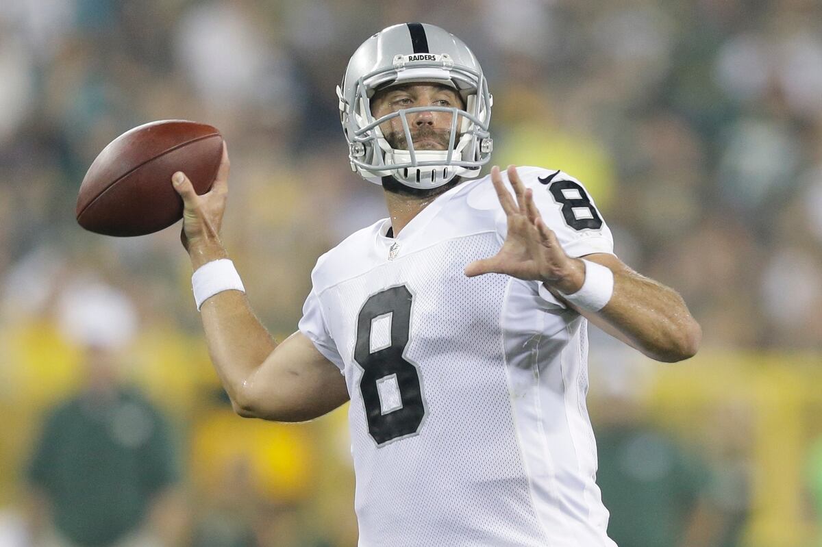 Matt Schaub Injury: Updates on Raiders QB's Tendonitis and Return ...