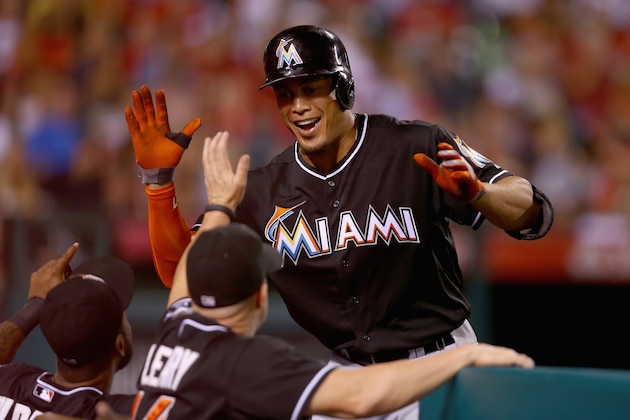 Miami Marlins' Giancarlo Stanton Becomes 12th Player with 150 Homers at ...