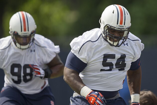 Jeff Whitaker's Hard-Fought Return to the Top of Auburn's Depth Chart