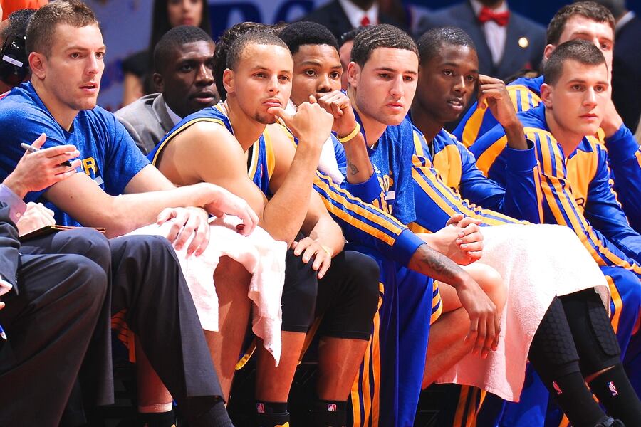 Oracle Arena Warriors Bench