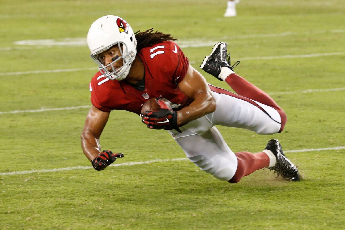 Cardinals' Larry Fitzgerald Extends Reception Streak to 150 Games ...
