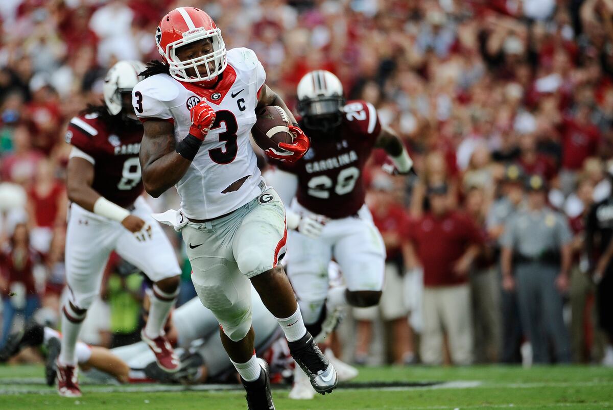 Todd Gurley vs. South Carolina: Stats, Highlights, Twitter Reaction ...