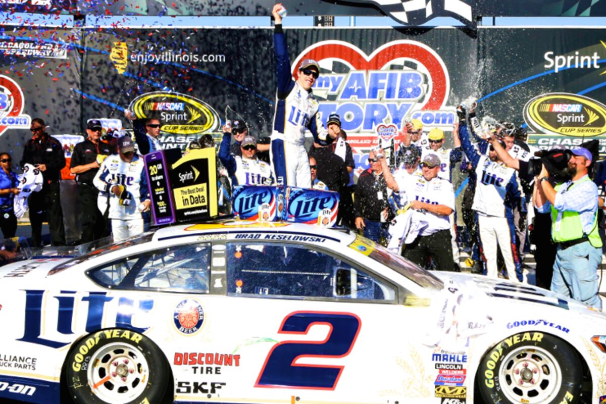 A Confident Keselowski Stays Hot in Opening Round of 2014 NASCAR Chase ...