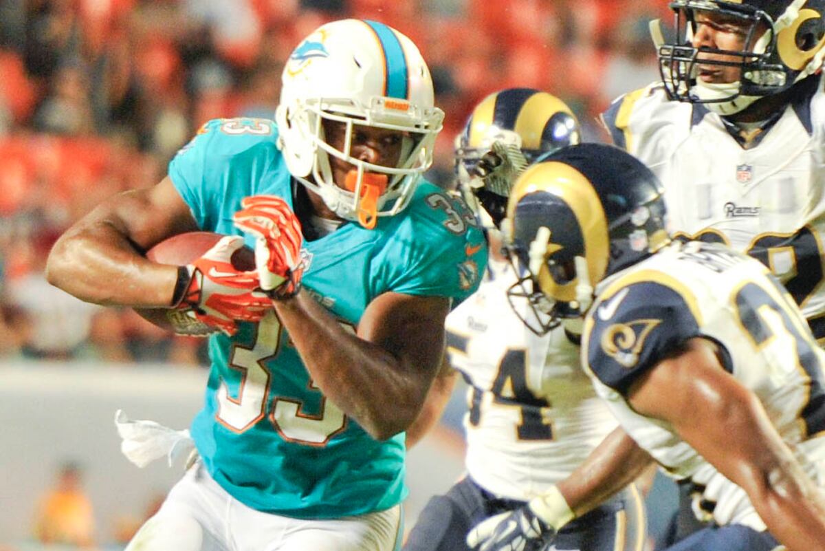 Daniel Thomas to Dolphins: Latest Contract Details, Comments, Fantasy ...