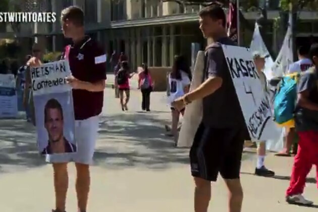Texas A&M Punter Drew Kaser Continues to Push for Heisman Trophy with Video