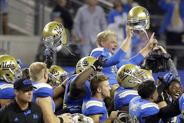 UCLA QB Jerry Neuheisel Has Fan in Bruins Head Coach Jim Mora