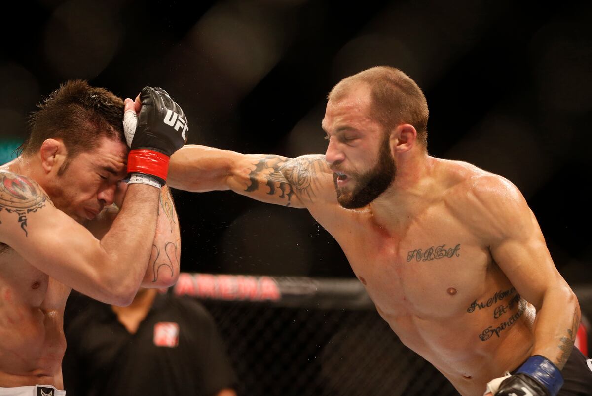 UFC Fight Night 52: Sam Sicilia Finding His Rhythm and Rolling on ...
