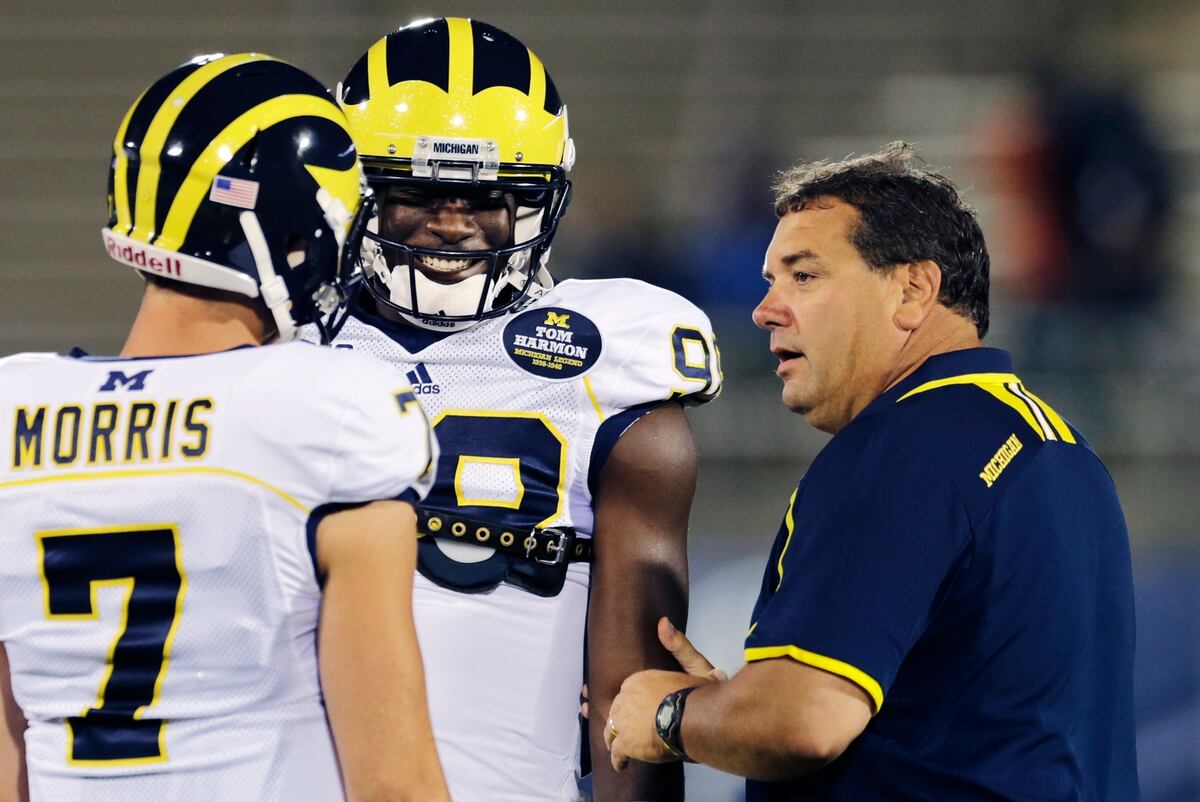 Brady Hoke Comments on Decision to Let QB Shane Morris Return After Hit ...