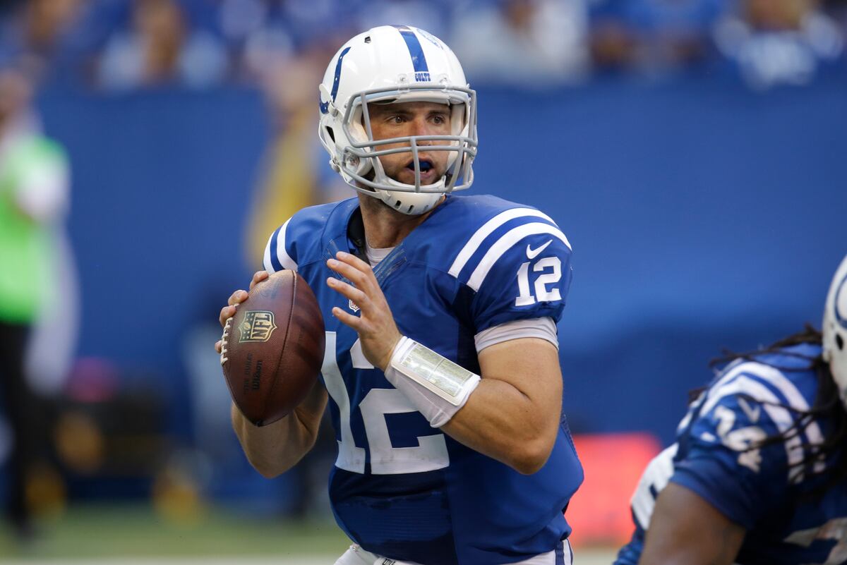 Colts' Andrew Luck Sets Franchise Record with 13 Touchdown Passes in ...