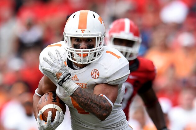 Why Tennessee Running Back Jalen Hurd Is SEC's Best Freshman Offensive ...