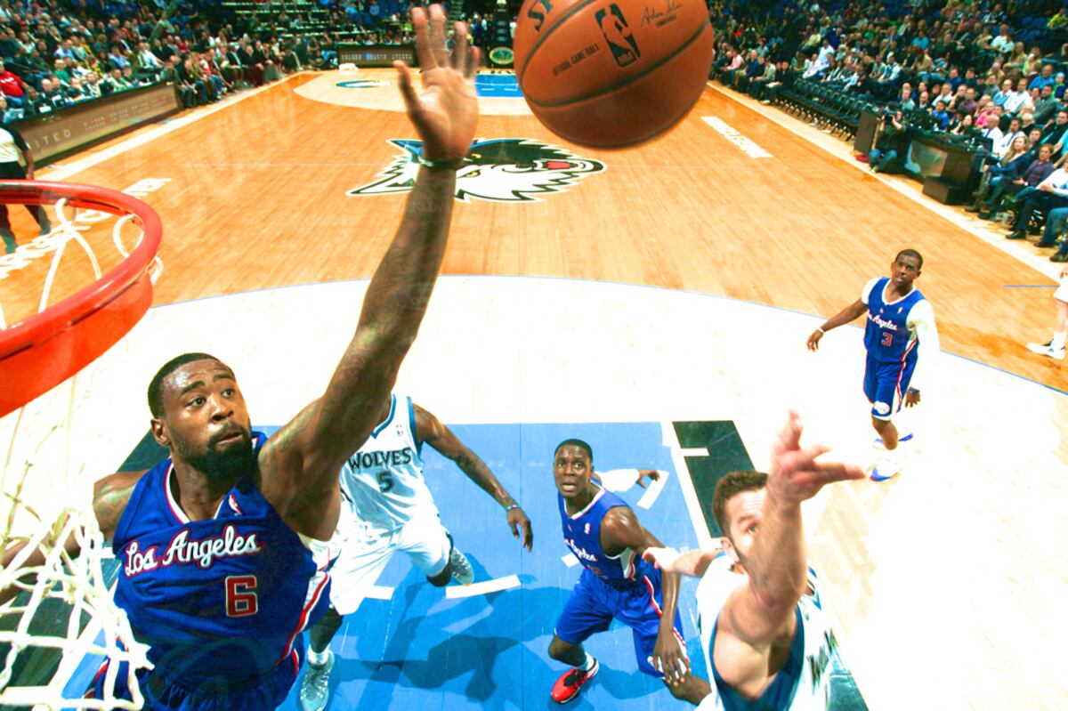 Clippers Defensive Anchor DeAndre Jordan Breaks Down the Art of Shot ...