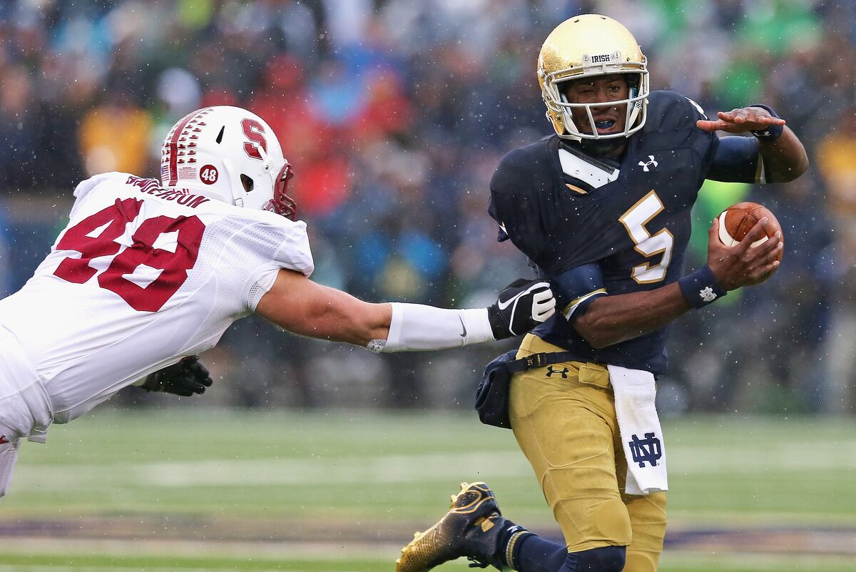 Stanford vs. Notre Dame: Game Grades, Analysis for the Fighting Irish ...