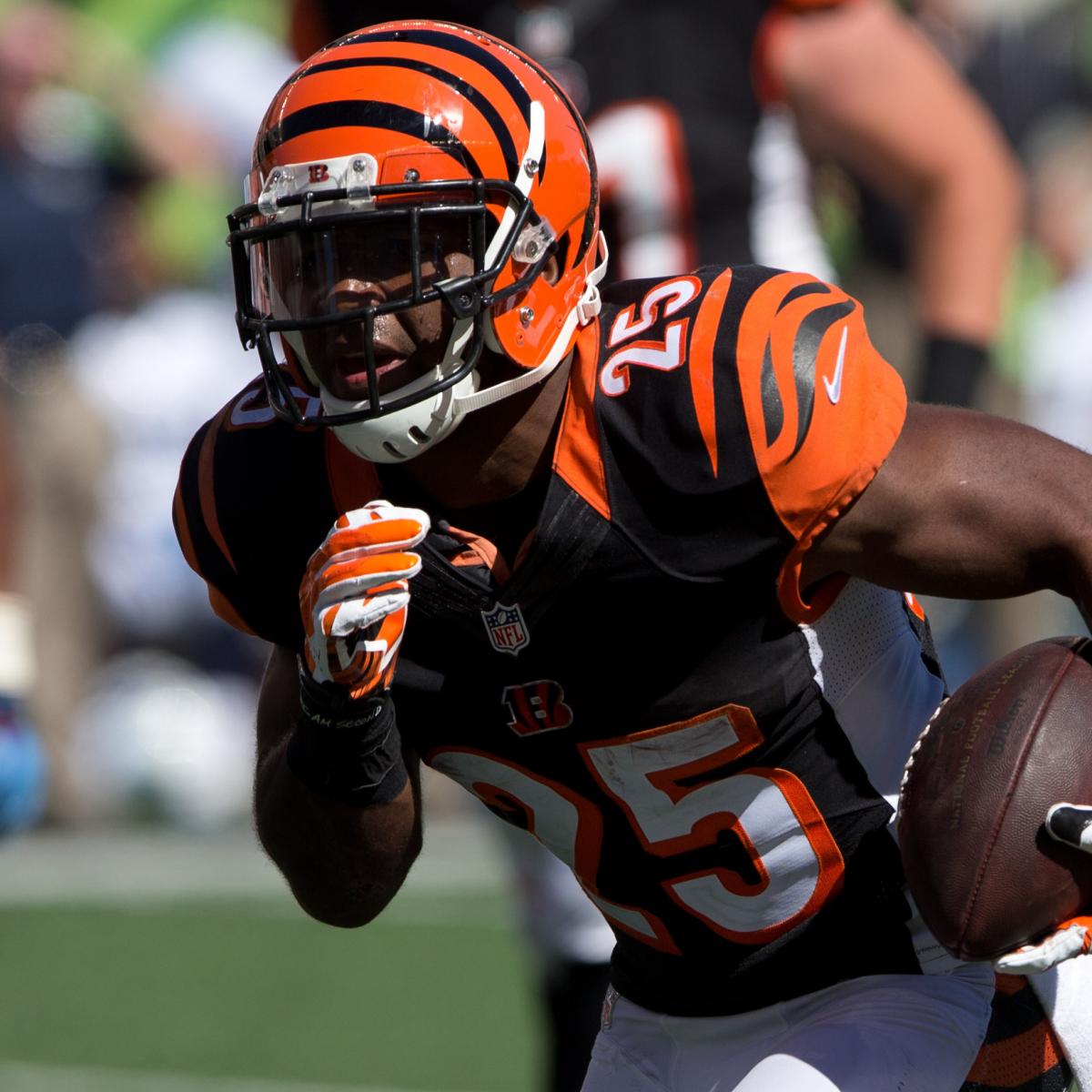 Gio Bernard, Jeremy Hill's Instant Fantasy Reaction After Week 6 | News ... Gio Bernard, Jeremy Hill's Instant Fantasy Reaction After Week 6 | News ...