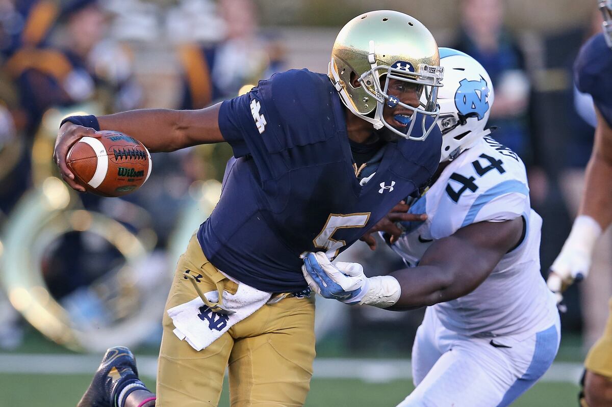 Everett Golson Must Correct Turnover Issues for Notre Dame to Upset FSU ...