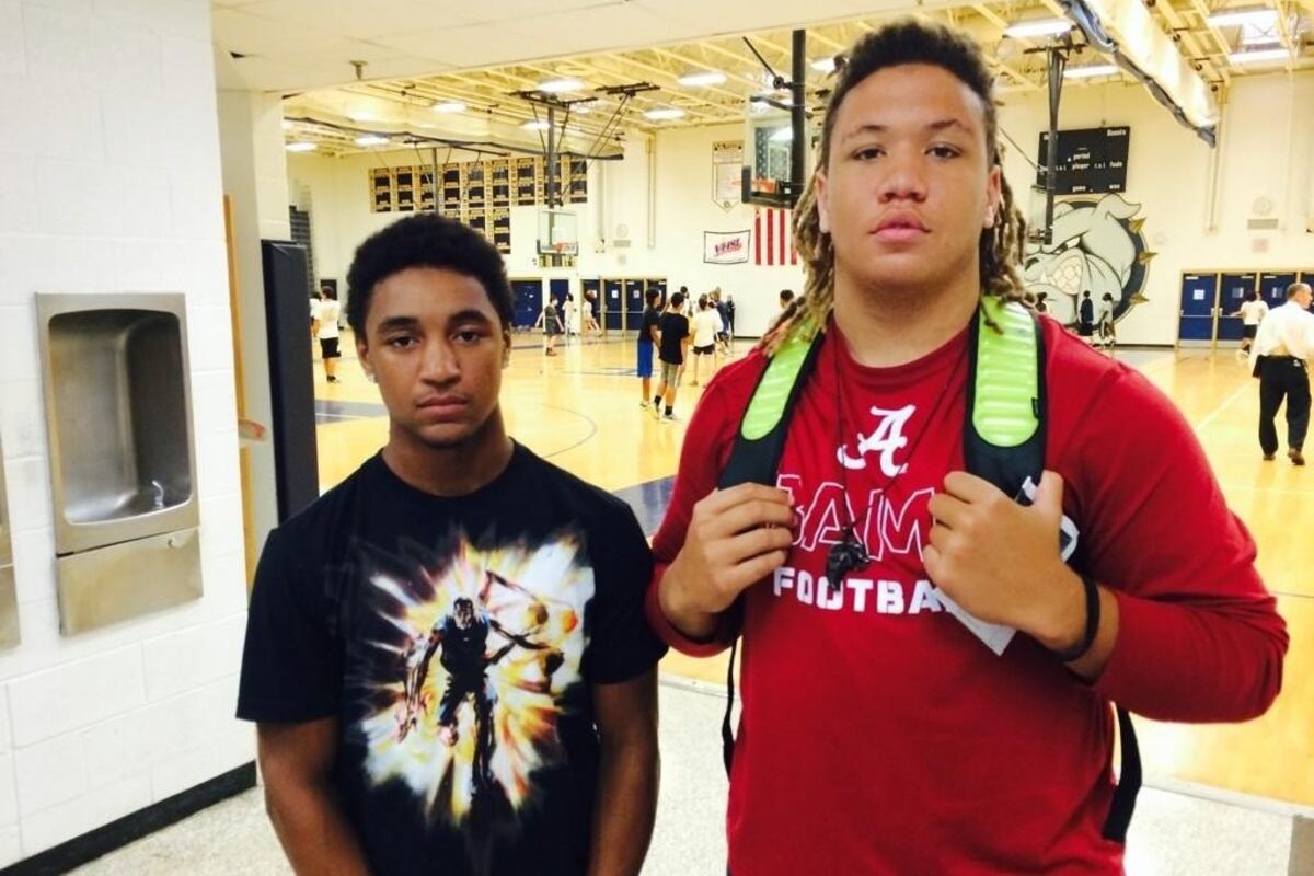 2018 Phenom RB Ricky Slade's Linemen Looking out for Him on and off the ...