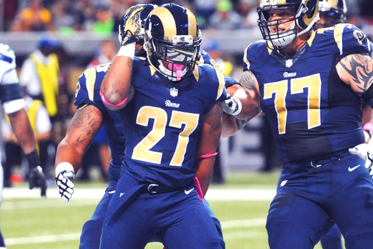 Why Tre Mason Has Become the Main Man in St. Louis Rams Backfield ...