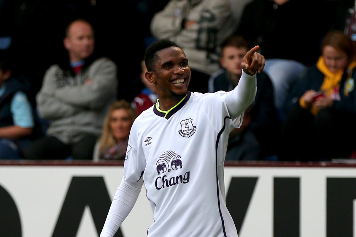 Samuel Eto'o Making a Case to Be Considered Everton's 1st-Choice ...