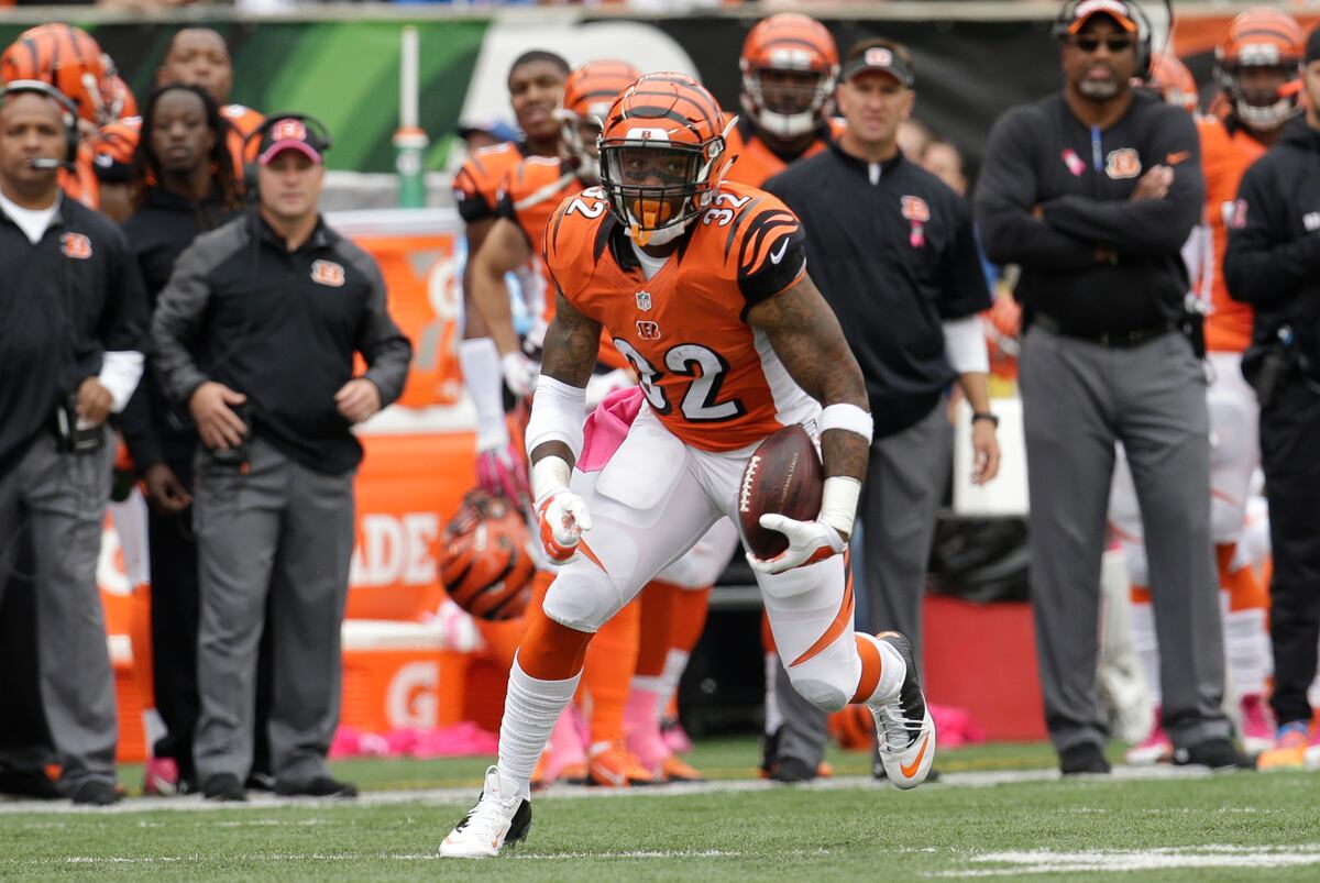 Jeremy Hill Is Poised for Huge Fantasy Performance in Giovani Bernard's ...