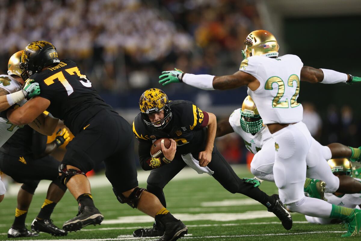 Notre Dame Fighting Irish vs. Arizona State Sun Devils Complete Game ...