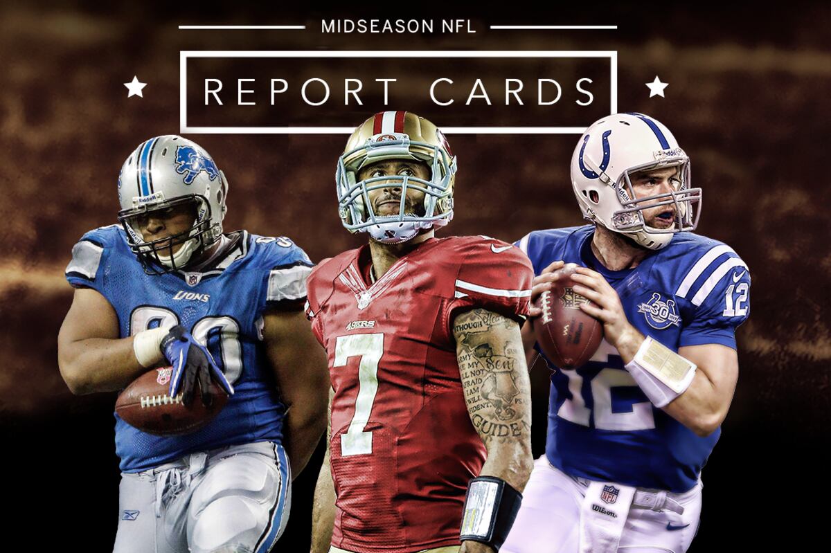 Bleacher Report's 2014 NFL Midseason Report Cards | News, Scores ...