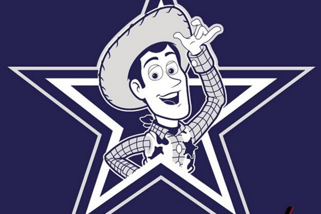 Designer Remakes NFL Logos to Incorporate Popular Disney Characters