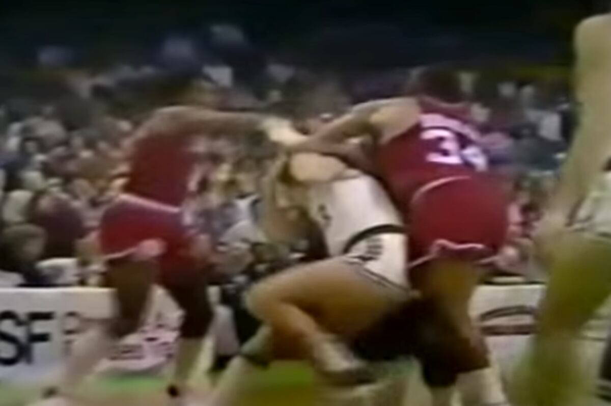 We Remember: 30th Anniversary of Julius Erving and Larry Bird's Fight ...