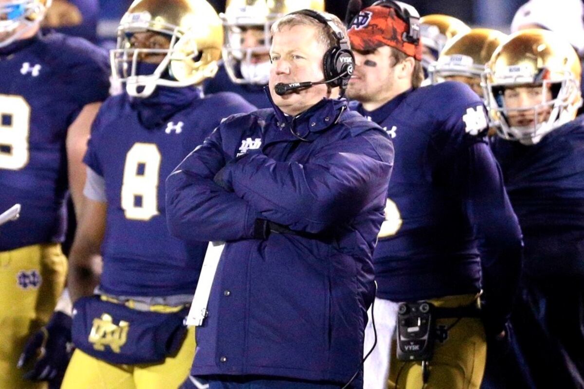 Notre Dames Implosion Vs Northwestern Is Worst Loss Of Brian Kelly