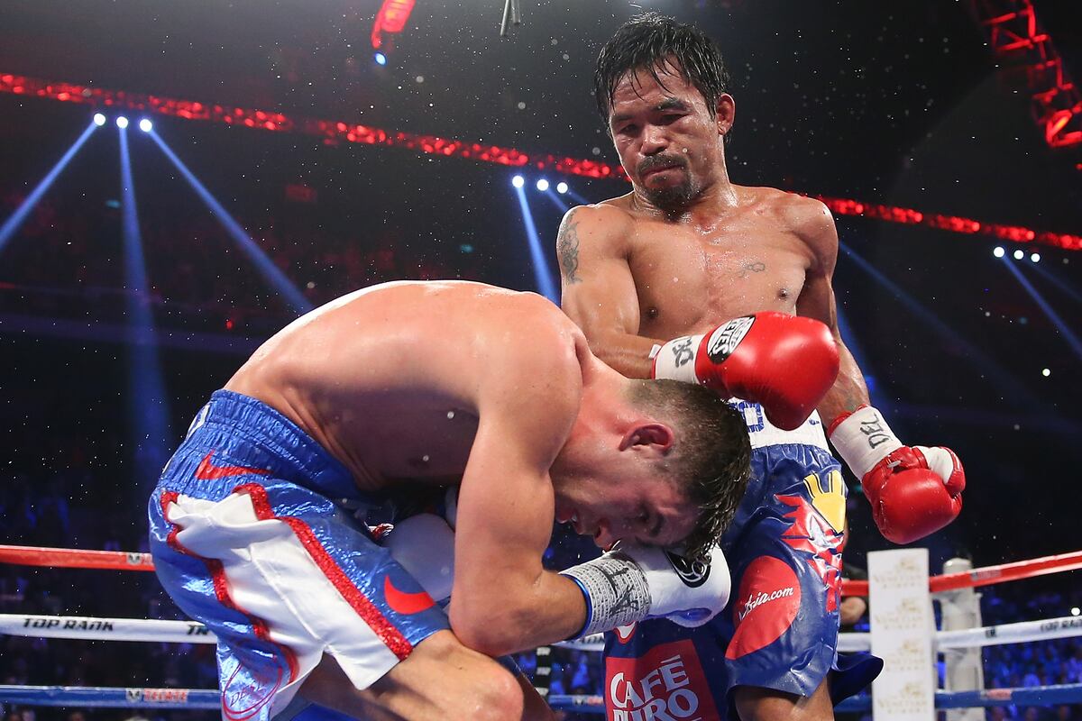 Pacquiao vs. Algieri Highlights: Knockdowns, Top Moments and Scorecard ...