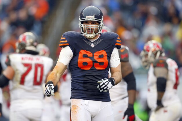 Bears' Jared Allen Just 1 Sack Away from Joining All-Time Top 10