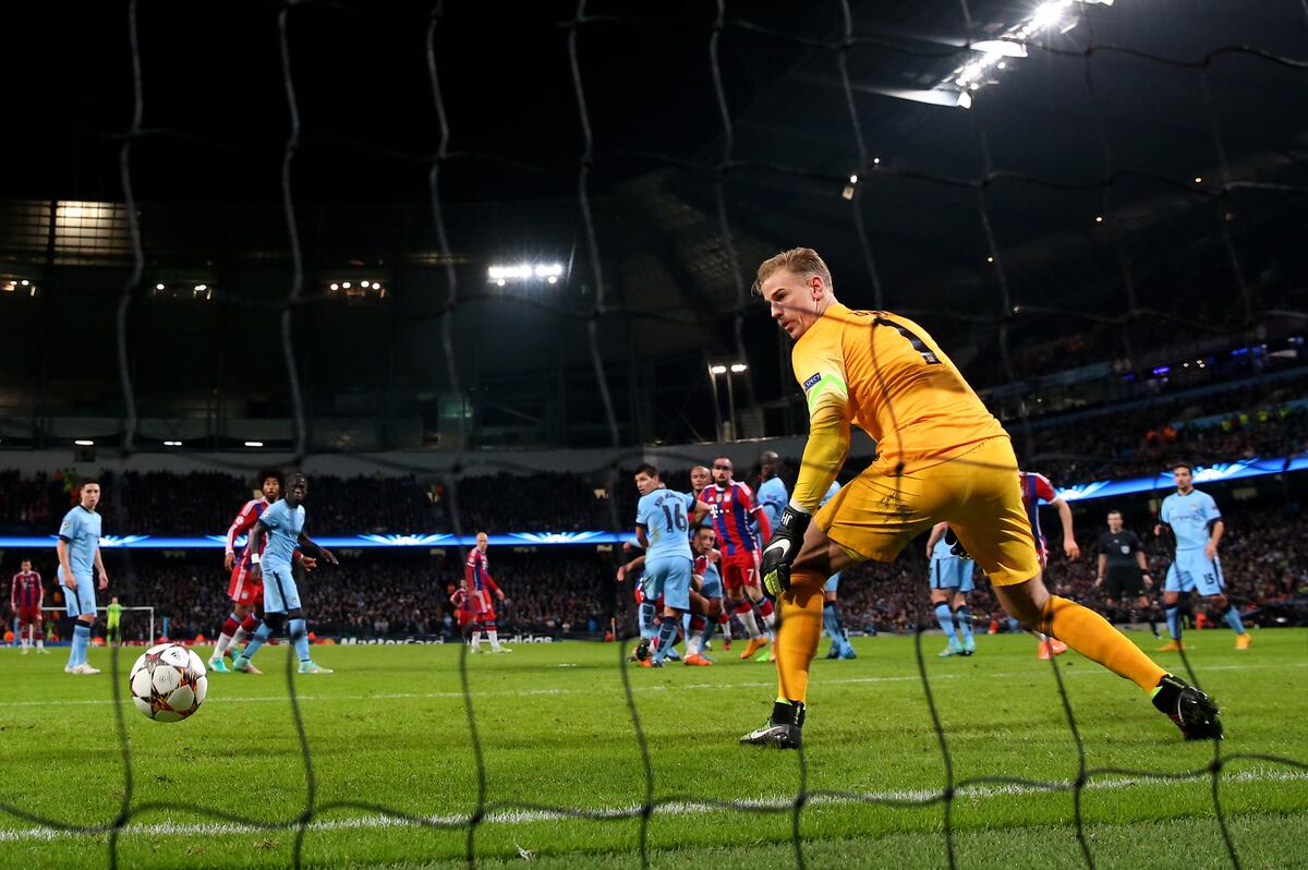 Joe Hart's Errors a Big Reason for Manchester City's Champions League ...