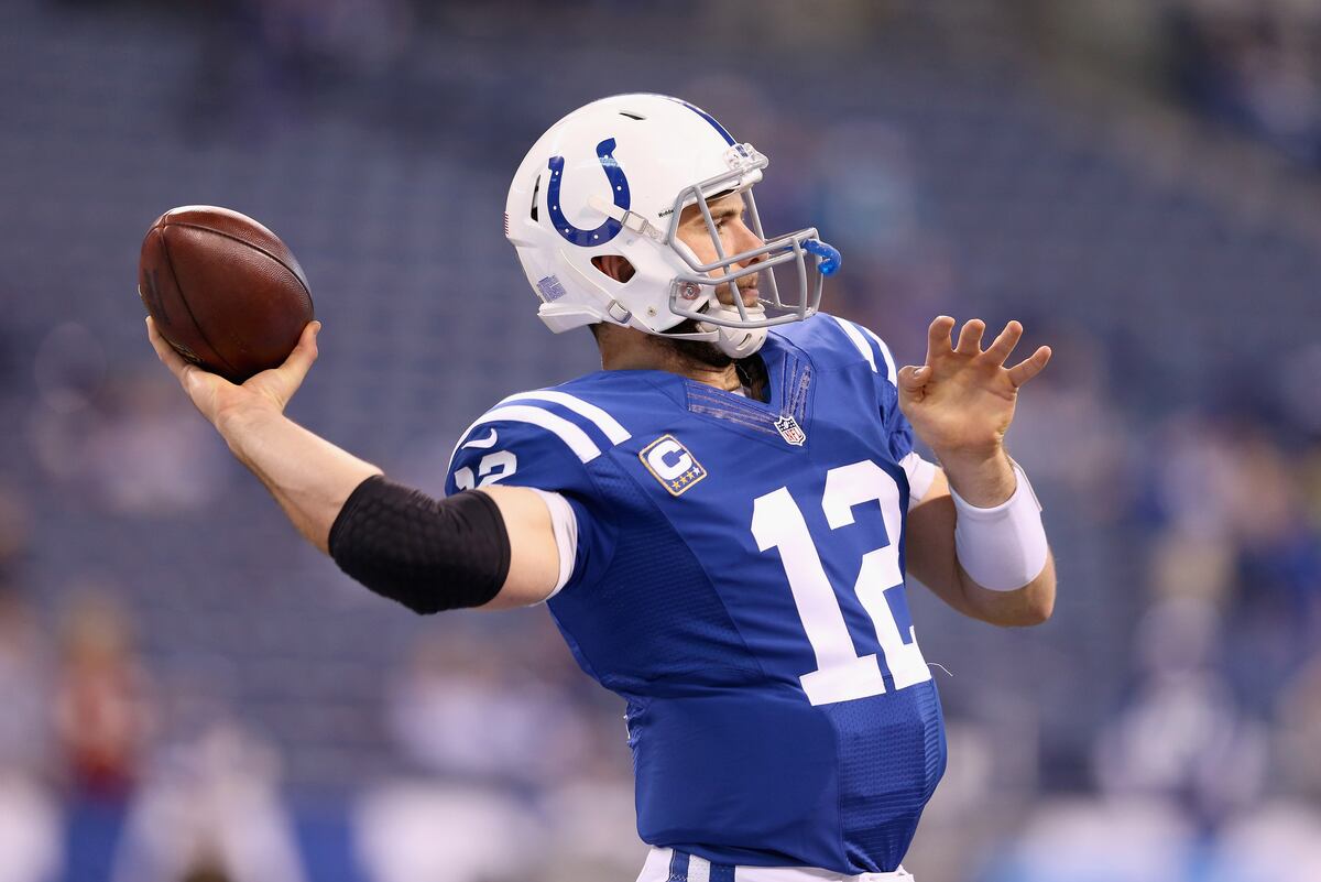 Luck Becomes 1st Quarterback with 4,000 Passing Yards in 2014 | News ...