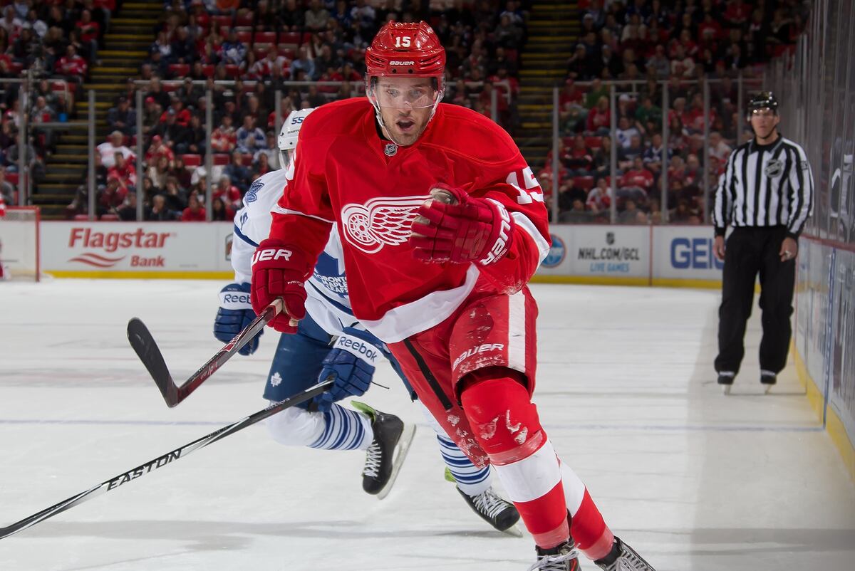 Riley Sheahan Has Been a Pleasant Surprise Thus Far for Red Wings in ...