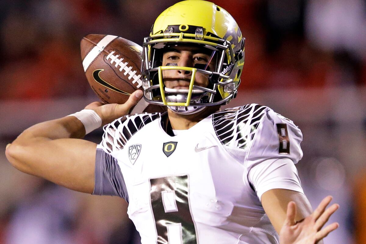 Is Oregon Ducks QB Marcus Mariota Worthy of the No. 1 Overall Pick ...