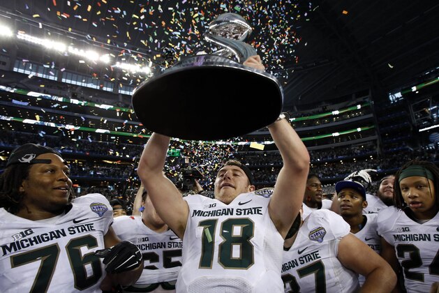 Cotton Bowl 2015: Highlights and Reaction from Michigan State vs. Baylor
